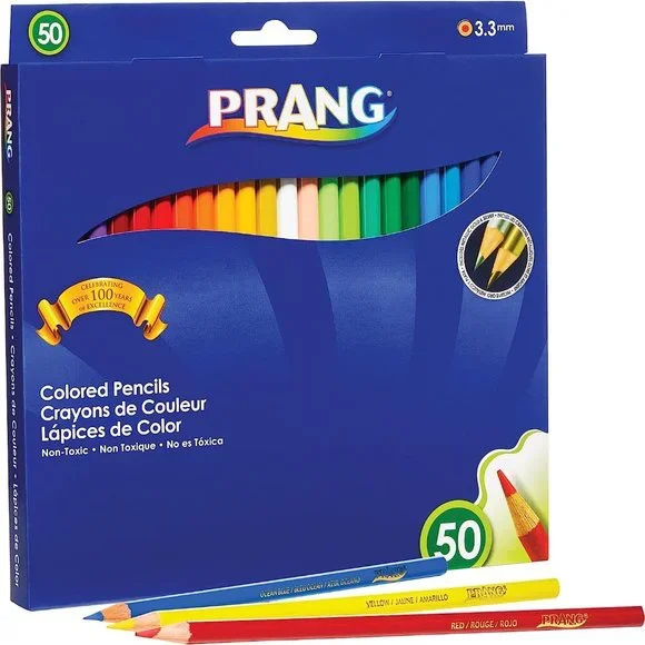 PRANG | Office | Prang Colored Pencil Sets 33 Mm 2b Assorted Leadbarrel ...